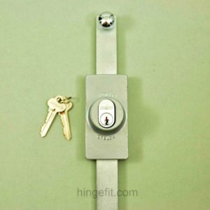 Drop bolt Lockable 600mm