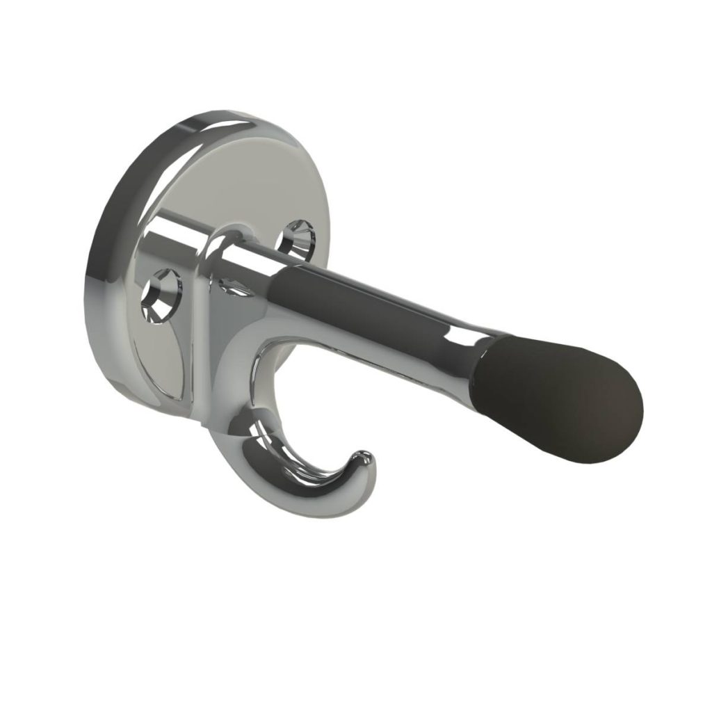 Hook Cabin 150mm Satin Chrome