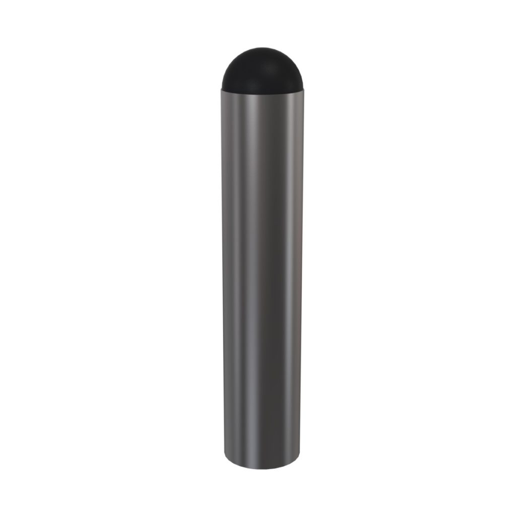 Door stop tube 100mm Stainless